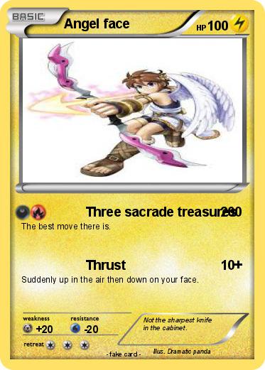 Pokémon Angel face - Three sacrade treasures - My Pokemon Card