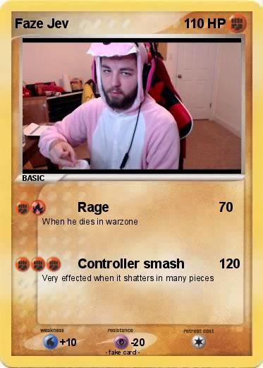 Pokémon Faze Jev 18 18 - Rage - My Pokemon Card