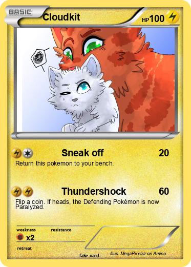 Pokémon Cloudkit 6 6 - Sneak off - My Pokemon Card