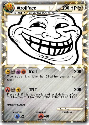 Pokémon trollface 727 727 - troll - My Pokemon Card