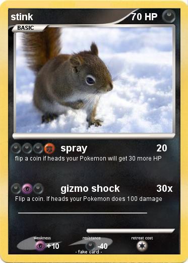 Pokémon stink 118 118 - spray - My Pokemon Card