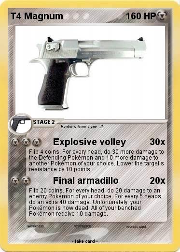 Pokémon T4 Magnum - Explosive volley - My Pokemon Card