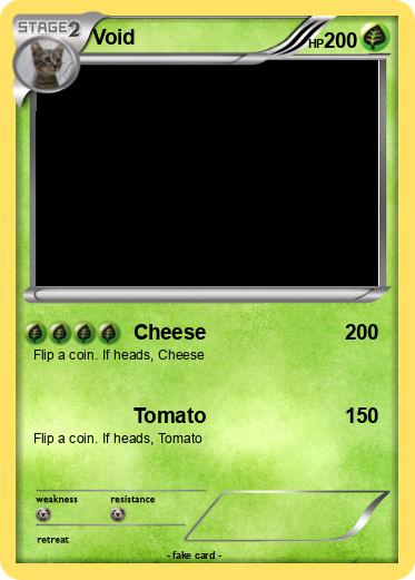 Pokémon Void 248 248 - Cheese - My Pokemon Card