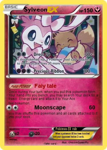 Pokémon Sylveon 596 596 - Faiy tale - My Pokemon Card