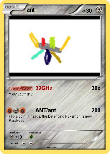 Pokémon ant 132 132 - 32GHz - My Pokemon Card