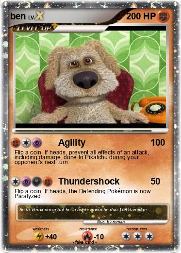 Pokémon ben 2481 2481 - Agility - My Pokemon Card