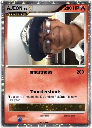Pokémon AJEON - smartness - My Pokemon Card
