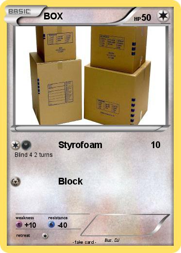 Pokémon BOX 131 131 - Styrofoam - My Pokemon Card