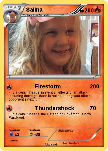 Pokémon Salina - Firestorm - My Pokemon Card