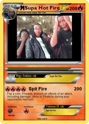 Pokémon Supa Hot Fire 83 83 - Spit Fire - My Pokemon Card