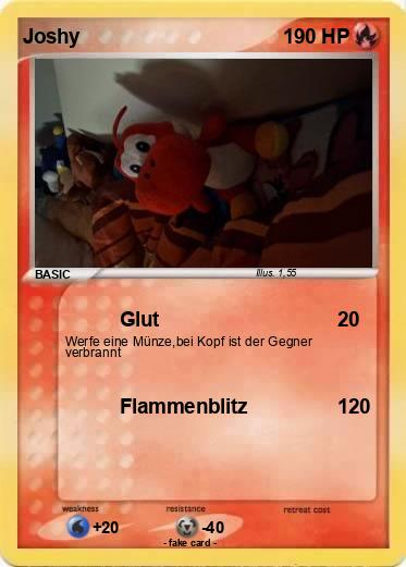 Pokémon Joshy 26 26 - Glut - My Pokemon Card
