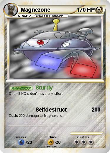 Pokémon Magnezone 211 211 - Sturdy - My Pokemon Card