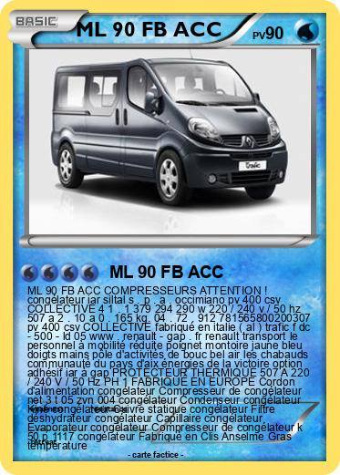Pokémon ML 90 FB ACC 15 15 - ML 90 FB ACC - Ma carte Pokémon