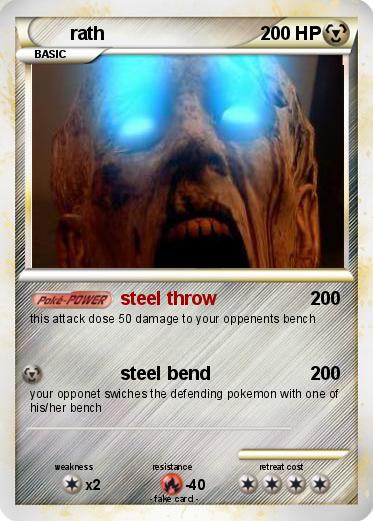 Pokémon rath 44 44 - steel throw - My Pokemon Card