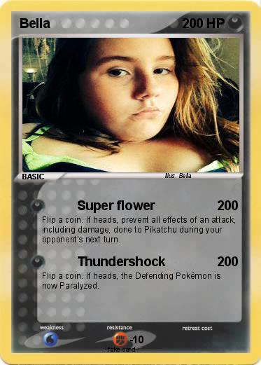 Pokémon Bella 581 581 - Super flower - My Pokemon Card