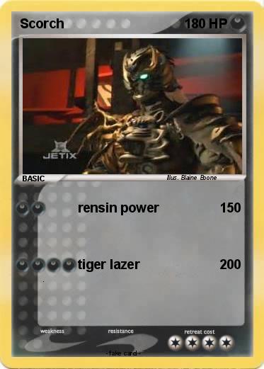 Pokémon Scorch 35 35 - rensin power - My Pokemon Card