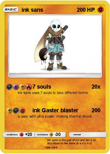 Pokémon ink sans 97 97 - 7 souls - Twoja własna karta pokemon