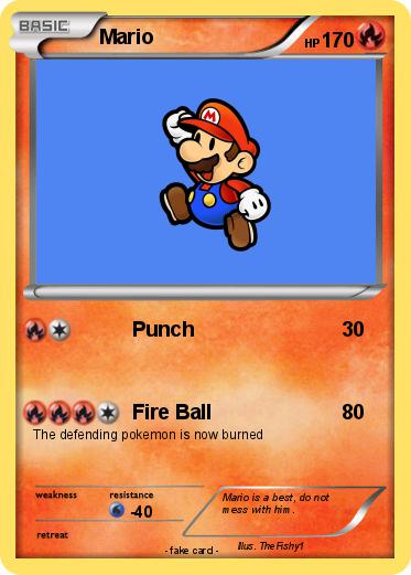 Pokémon Mario 12381 12381 - Punch - My Pokemon Card