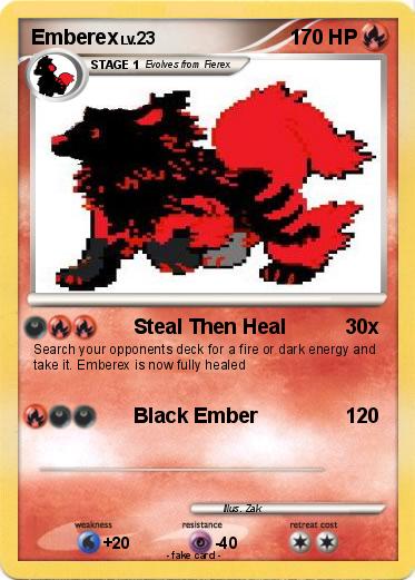 Pokémon Emberex - Steal Then Heal - My Pokemon Card