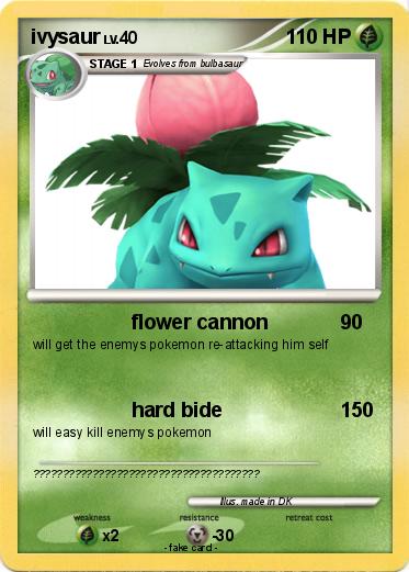 Pokémon ivysaur 151 151 - flower cannon - My Pokemon Card
