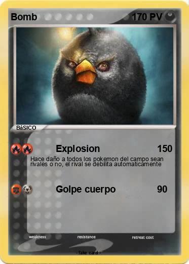 Pokémon Bomb 878 878 - Explosion - Mi carta pokémon