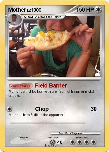 Pokémon Mother 161 161 - Field Barrier - My Pokemon Card