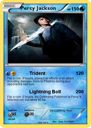Pokémon Percy Jackson 597 597 - Trident - My Pokemon Card
