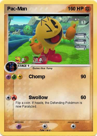 Pokémon Pac Man 562 562 - Chomp - My Pokemon Card
