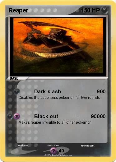 Pokémon Reaper 7 7 - Dark slash 900 - My Pokemon Card
