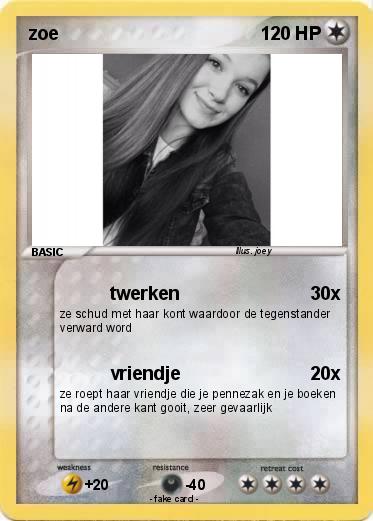 Pokémon zoe 235 235 - twerken - My Pokemon Card
