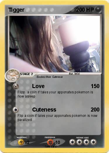Pokémon Tigger 73 73 - Love - My Pokemon Card