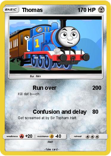 Pokémon Thomas 2259 2259 - Run over - My Pokemon Card