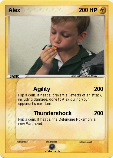 Pokémon Alex 2186 2186 - Agility - My Pokemon Card