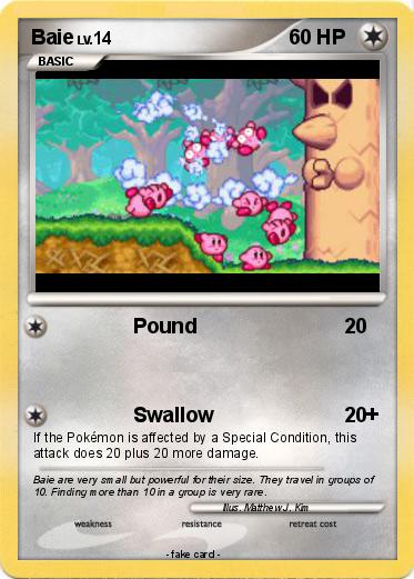 Pokémon Baie 6 6 - Pound - My Pokemon Card
