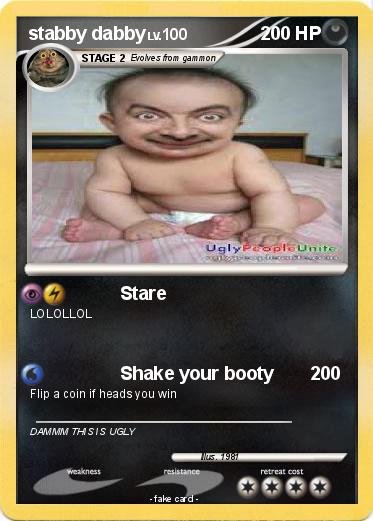 Pokémon stabby dabby - Stare - My Pokemon Card