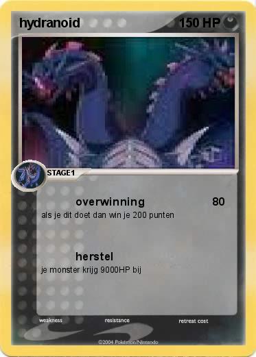 Pokémon hydranoid 22 22 - overwinning - My Pokemon Card