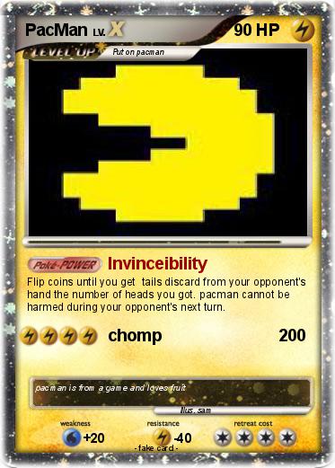 Pokémon PacMan 333 333 - Invinceibility - My Pokemon Card