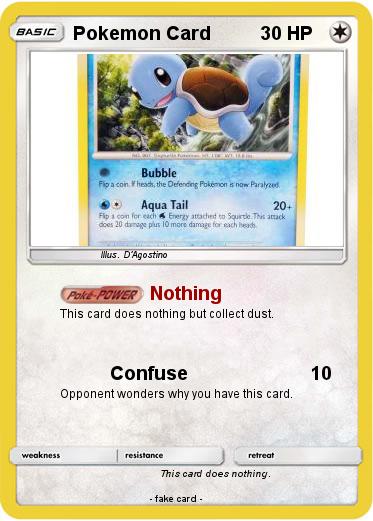 Pokémon Pokemon Card 317 317 - Nothing - My Pokemon Card