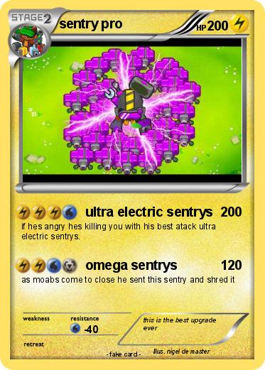Pokémon sentry pro - ultra electric sentrys - My Pokemon Card