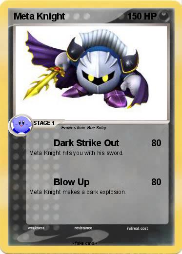 Pokémon Meta Knight 764 764 - Dark Strike Out - My Pokemon Card