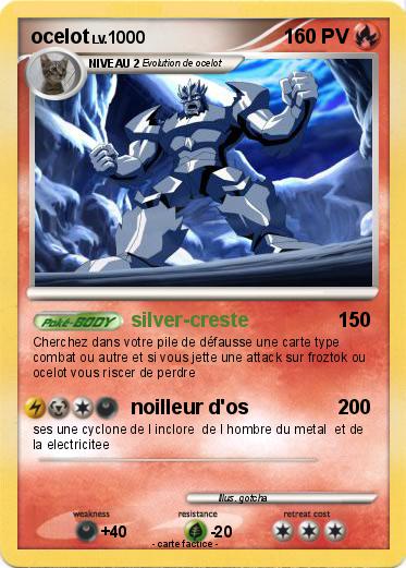 Pokémon froztok 5 5 - silver-creste - Ma carte Pokémon