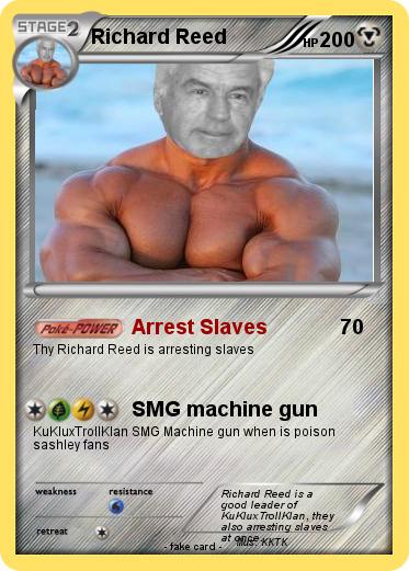 Pokémon Richard Reed - Arrest Slaves - My Pokemon Card