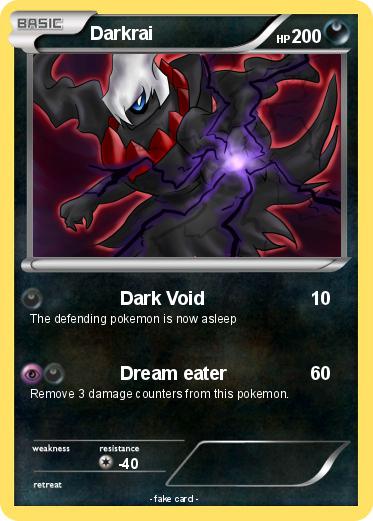 Pokémon Darkrai 4311 4311 - Dark Void - My Pokemon Card