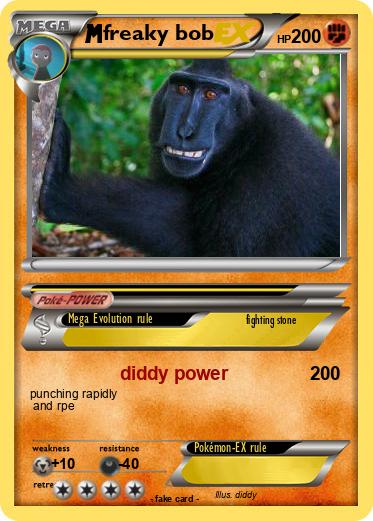 Pokémon freaky bob 1 1 - diddy power - My Pokemon Card
