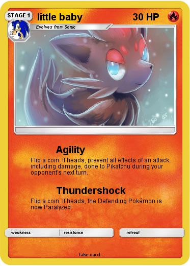 Pokémon little baby 24 24 - Agility - My Pokemon Card