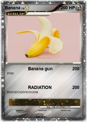 Pokémon Banana 1603 1603 - Banana gun - My Pokemon Card