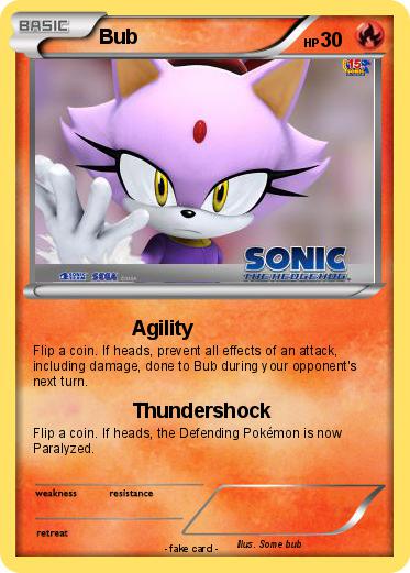 Pokémon Bub 22 22 - Agility - My Pokemon Card