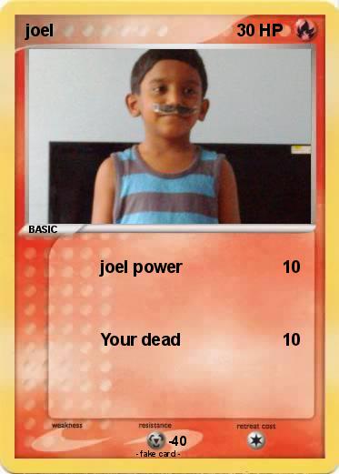 Pokémon joel 147 147 - joel power - My Pokemon Card