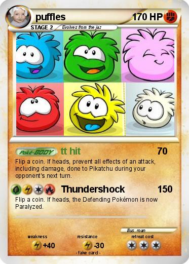 Pokémon puffles 48 48 - tt hit - My Pokemon Card