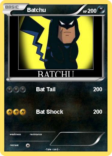 Pokémon Batchu 52 52 - Bat Tail - My Pokemon Card